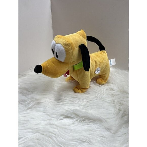 Disney | Toys | Disney Pluto Dog Animated Electronic Walking Toy ...
